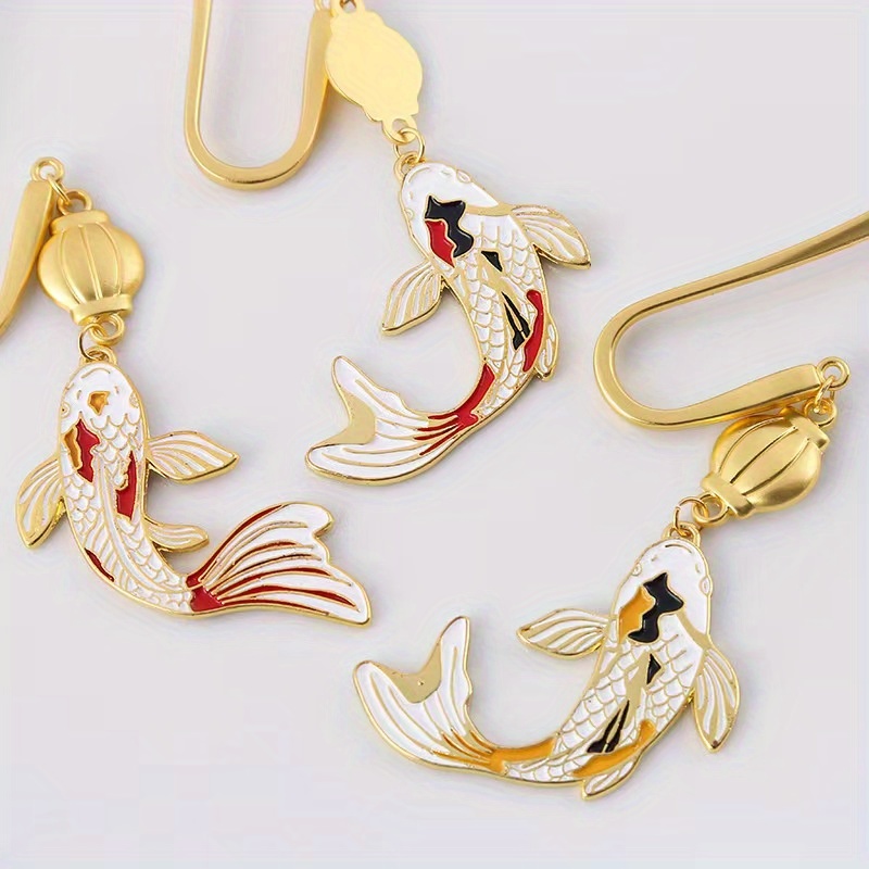 brocade carp leaf knife bookmark - Temu New Zealand
