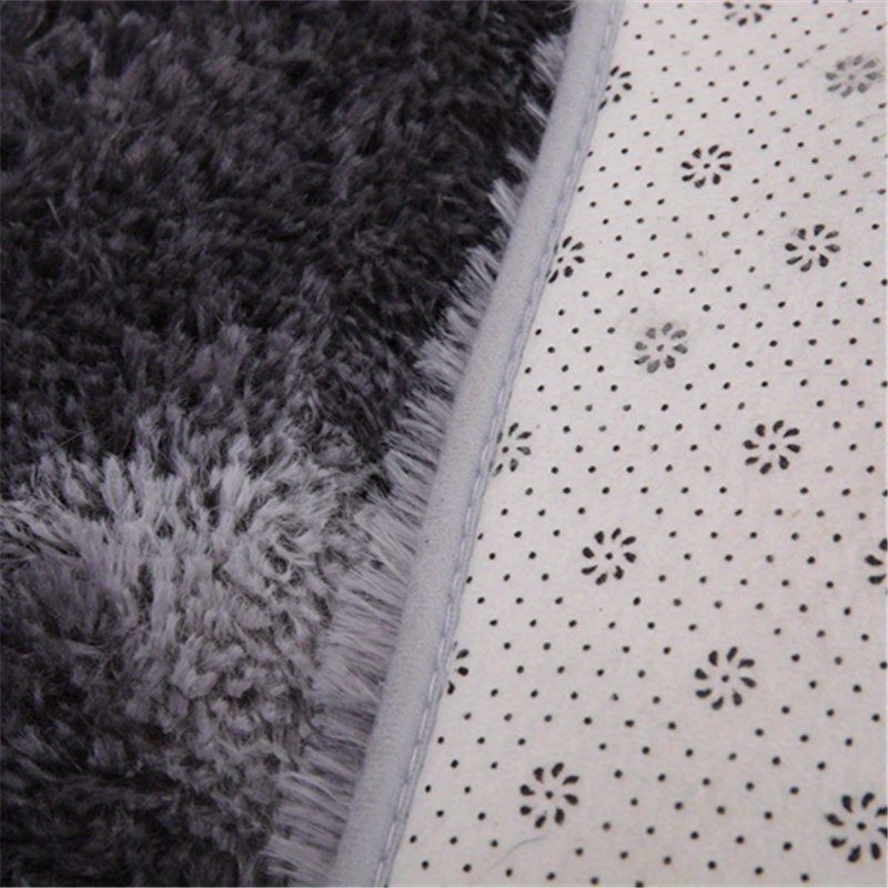 High Pile Tie dyed Shaggy Rug Living Room Bedroom Fire - Temu New Zealand