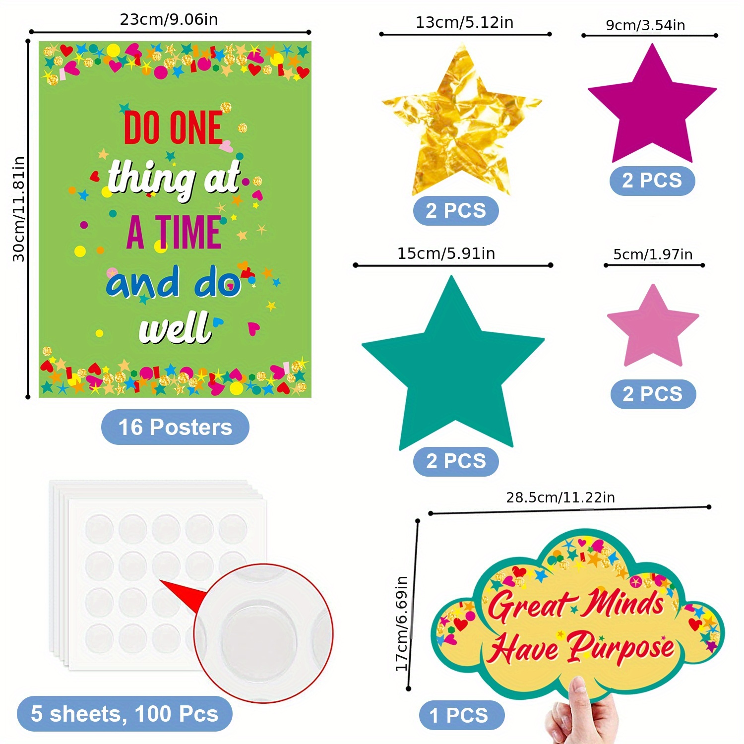 16 Inspirational Posters To Ignite Growth Mindset In Middle - Temu ...