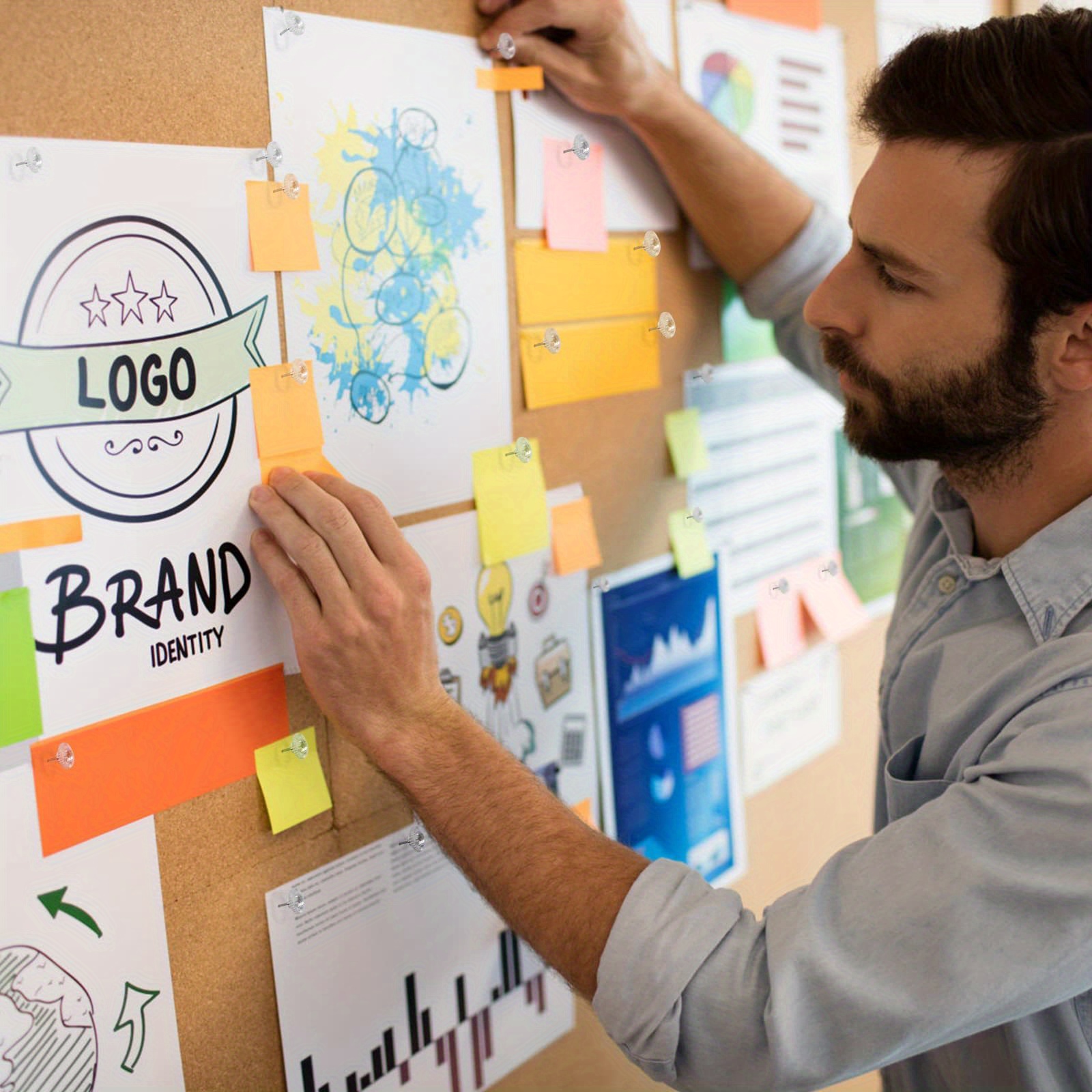 push pins clear thumb tacks standard plastic - Temu Ireland