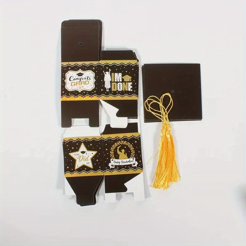 Bachelor Hat Box Graduation Dragee Favor Gifts - Temu New Zealand