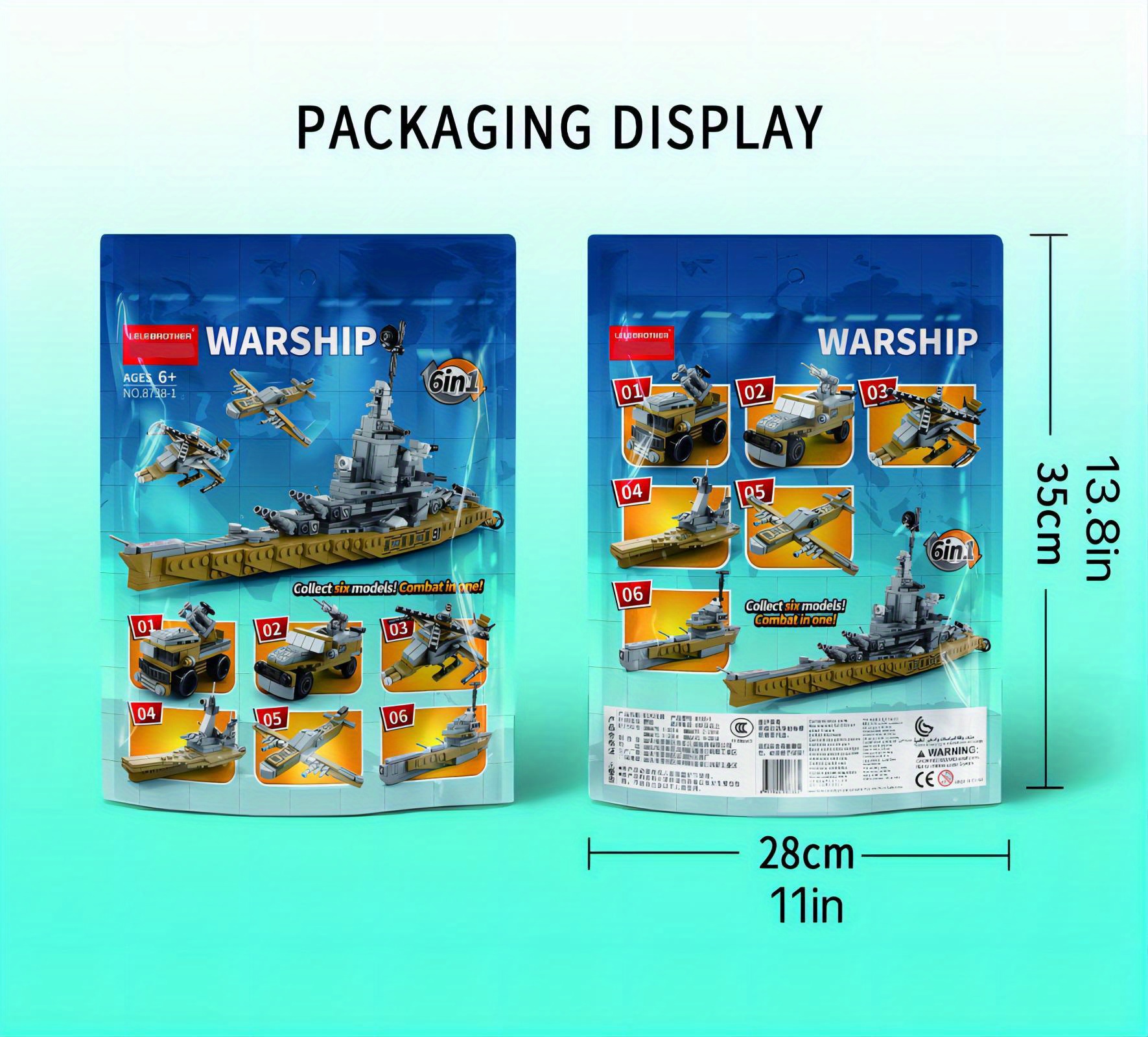 Building Set Toy Construction 1 Uss Missouri Military - Temu