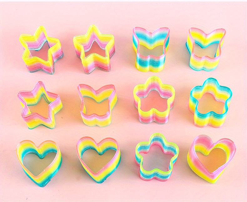 5 Kinds Shapes Rainbow Circle Puzzle Toys Magic Rainbow - Temu New Zealand