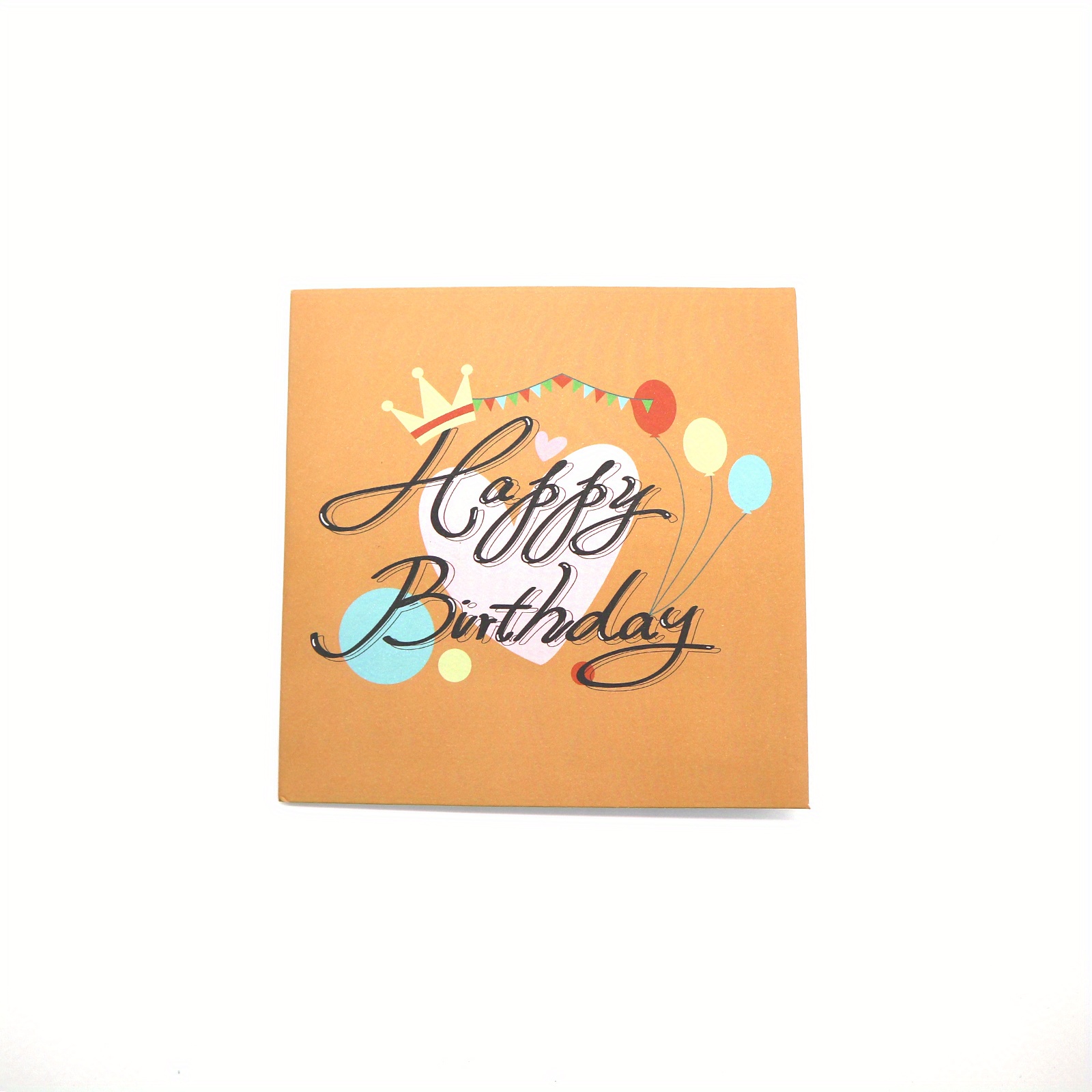 3d Birthday Card Three tier Decorated Cake Embellished - Temu