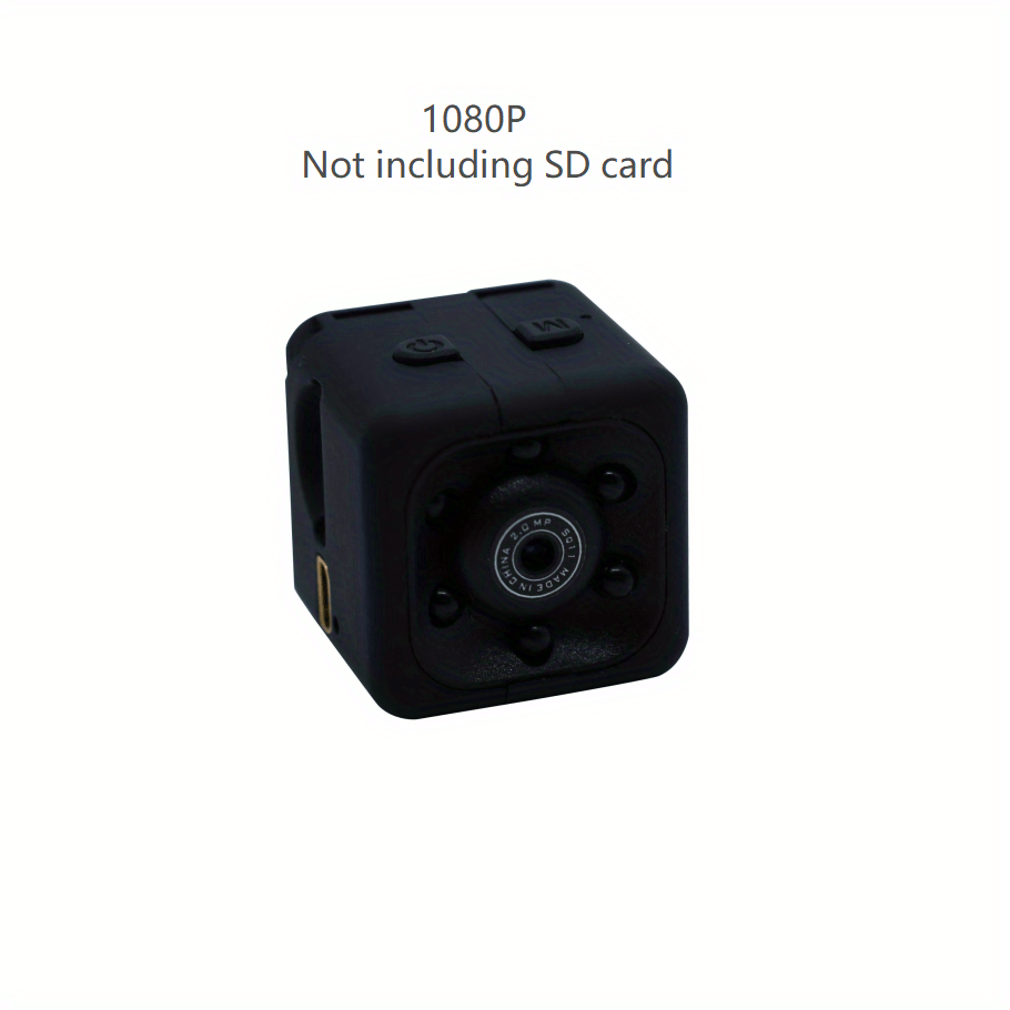 1pc Sq11 1080p Portable Wearable Night Vision Small Hd Nanny Camera ...