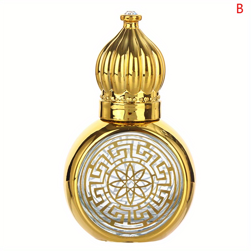 Vintage Glass Roller Bottles With Crown Empty Roller Bottles Small ...