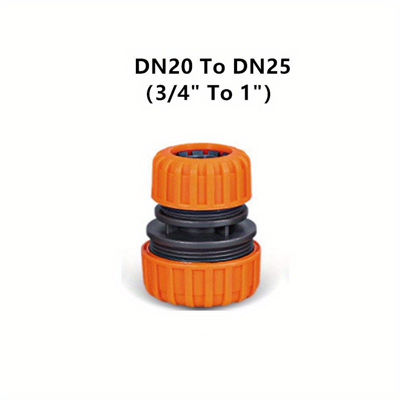 Hose Repair Joint Garden Hose Connector Inch Pipe Coupler - Temu United