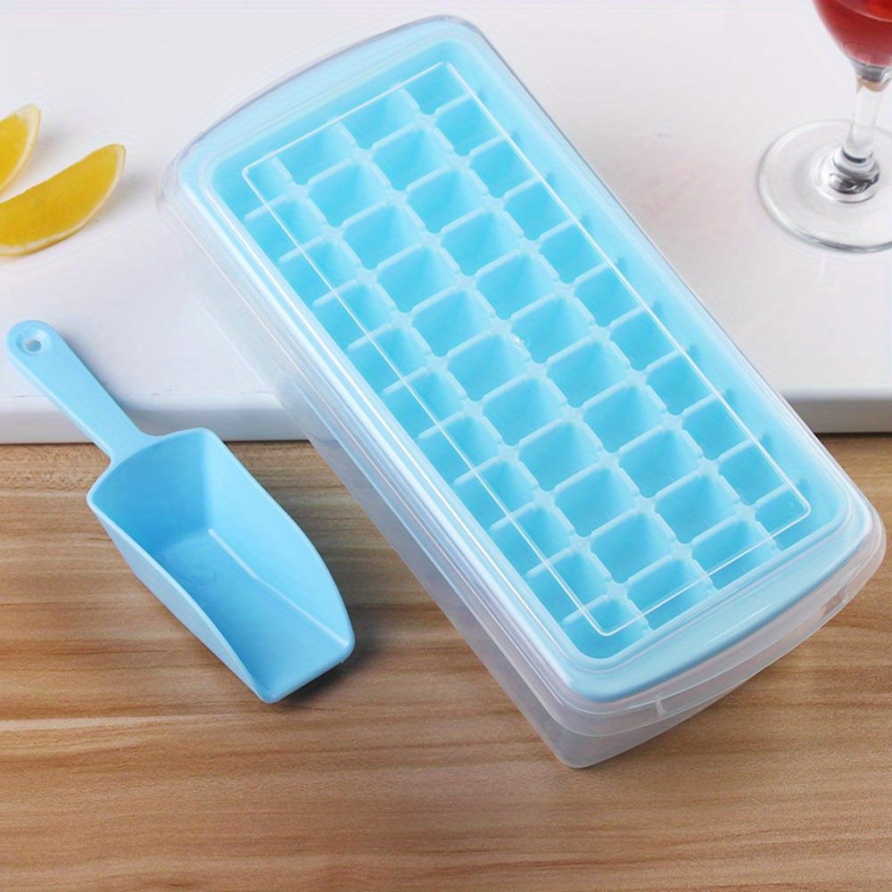 lid ice shovel ice tray household refrigerator storage ice - Temu Australia