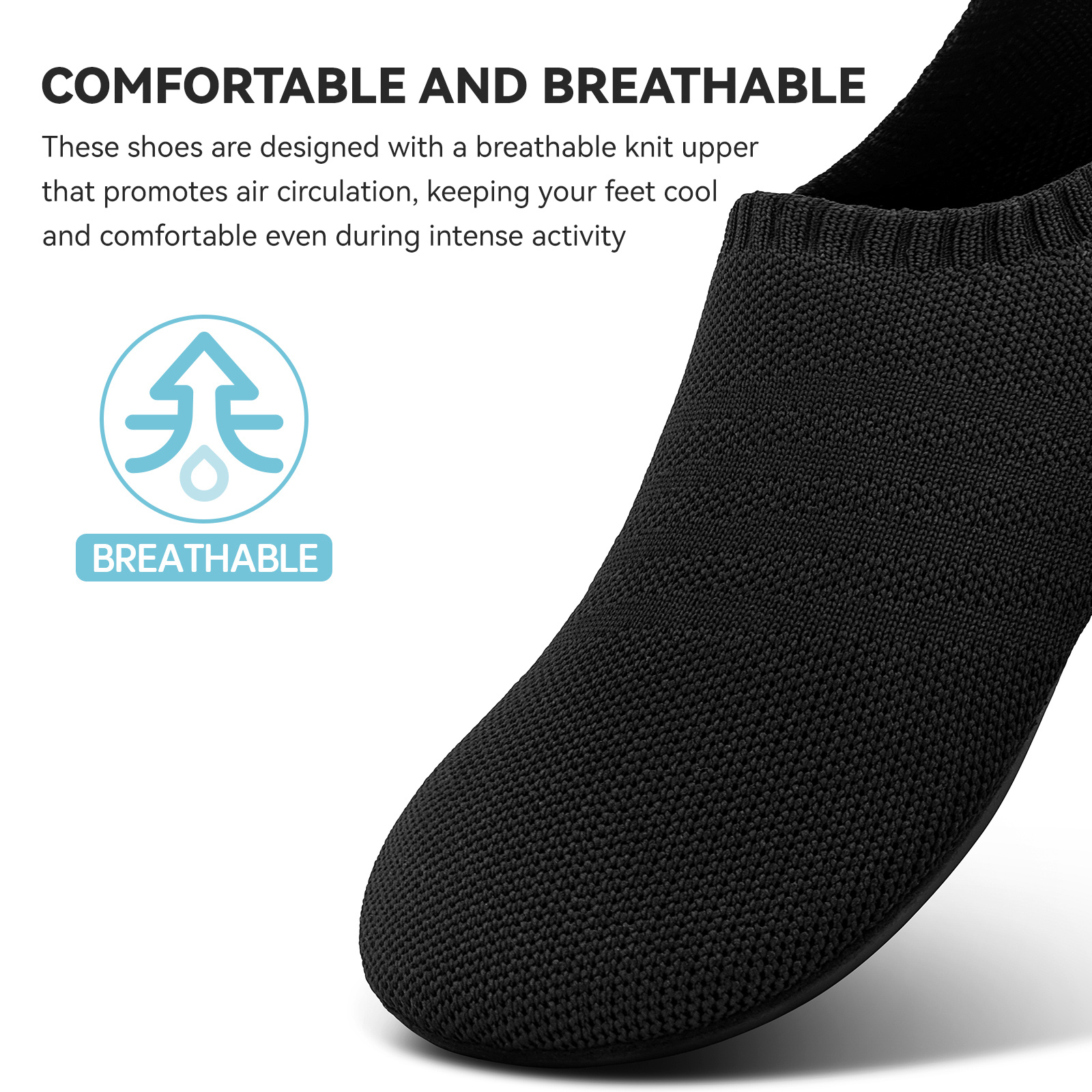 Men Women House Sock Shoes Lightweight Comfortable Indoor Slippers ...