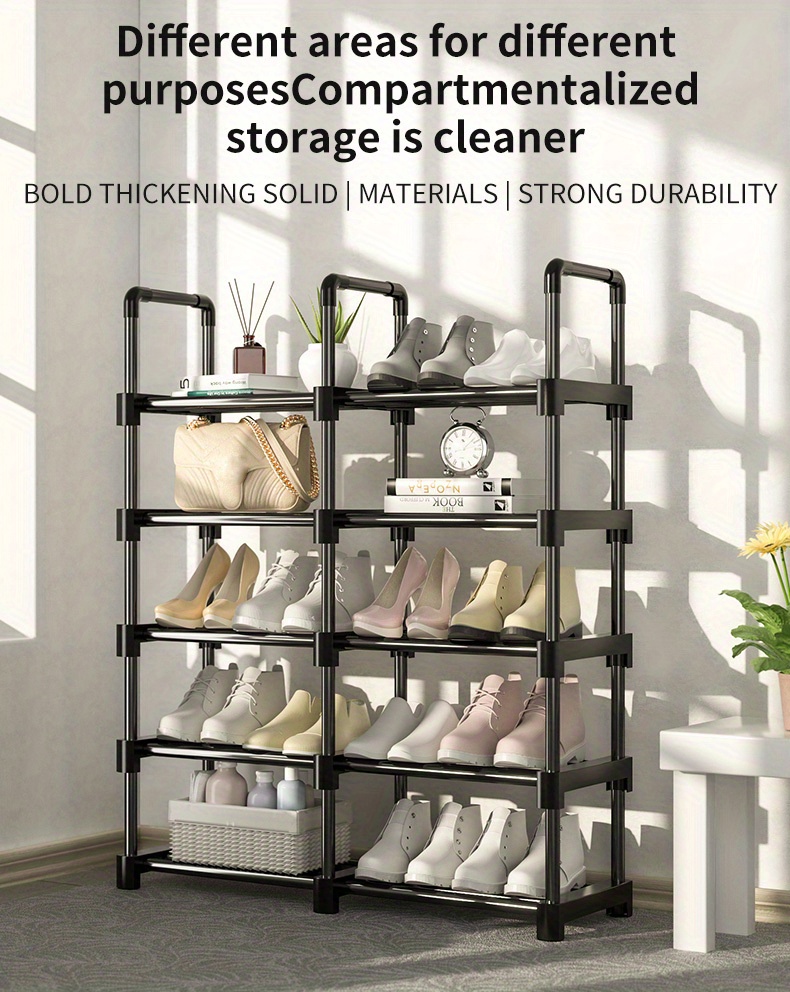 multi layer dustproof shoe rack entryway bedroom living room - Temu ...