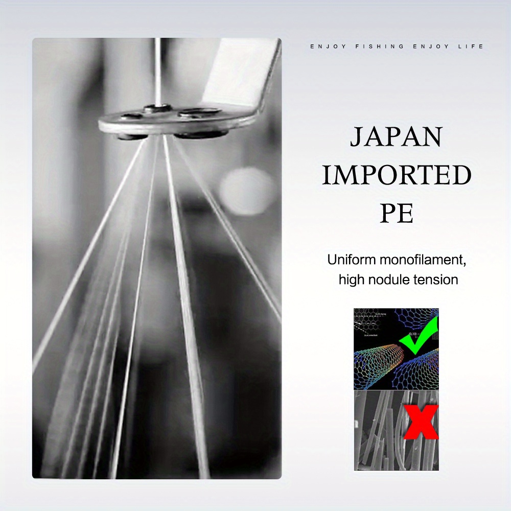 8x Braided Pe Fishing Line /164yds Wear Bite - Temu United Kingdom