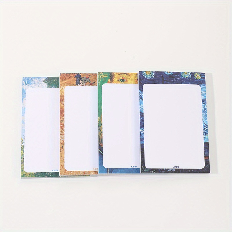 non sticky notes paper oil painting - Temu