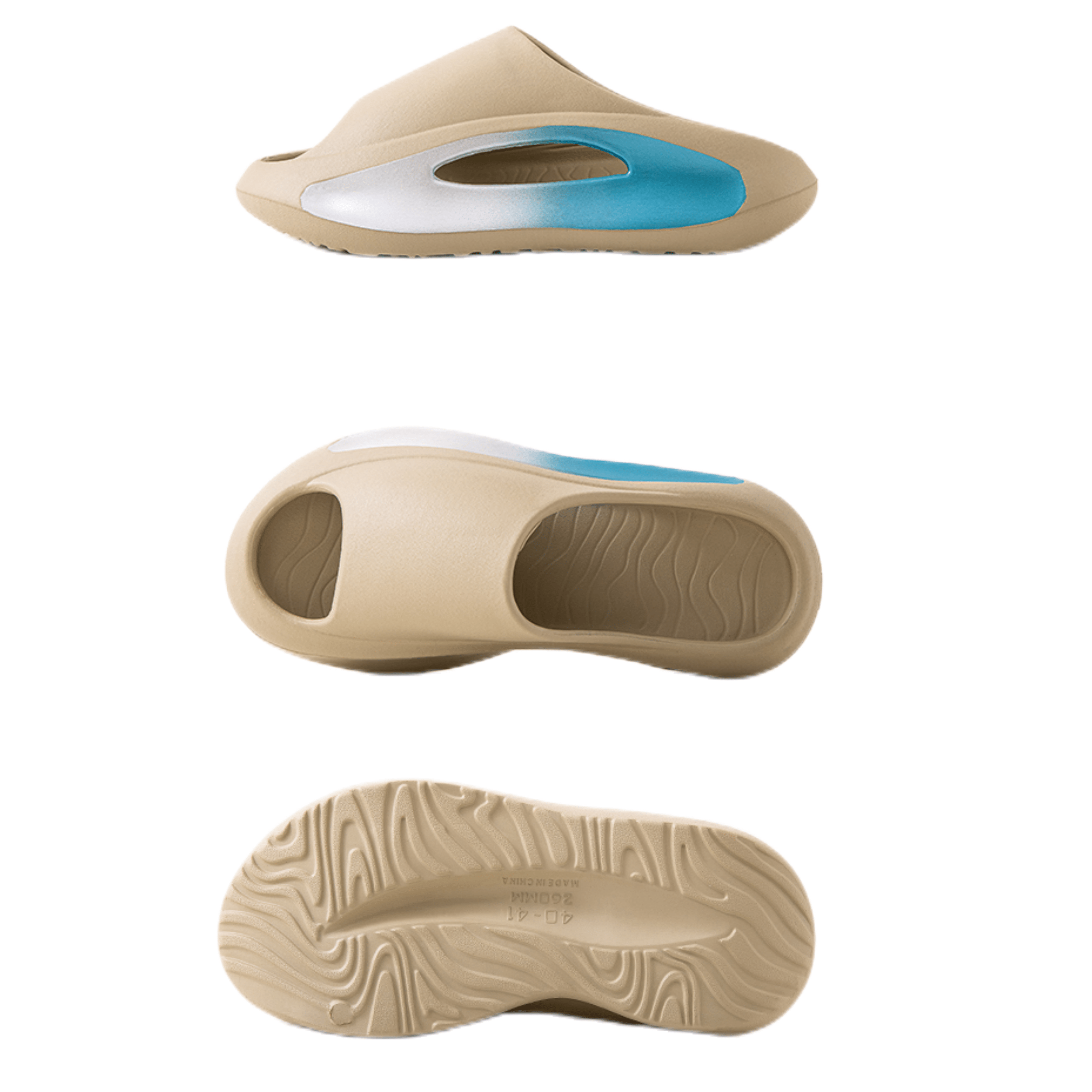 Mens Non Slip Platform Slides Comfortable Soft Sole Cloud Slides For ...