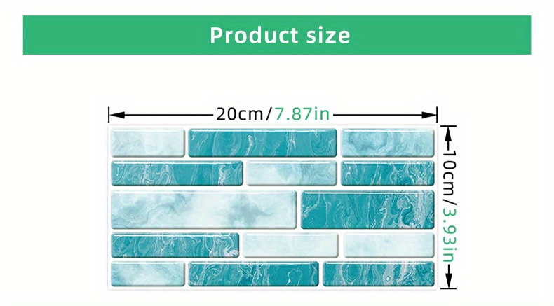 Tile Decals Home Decor Wall Decals Imitation Marble Kitchen - Temu