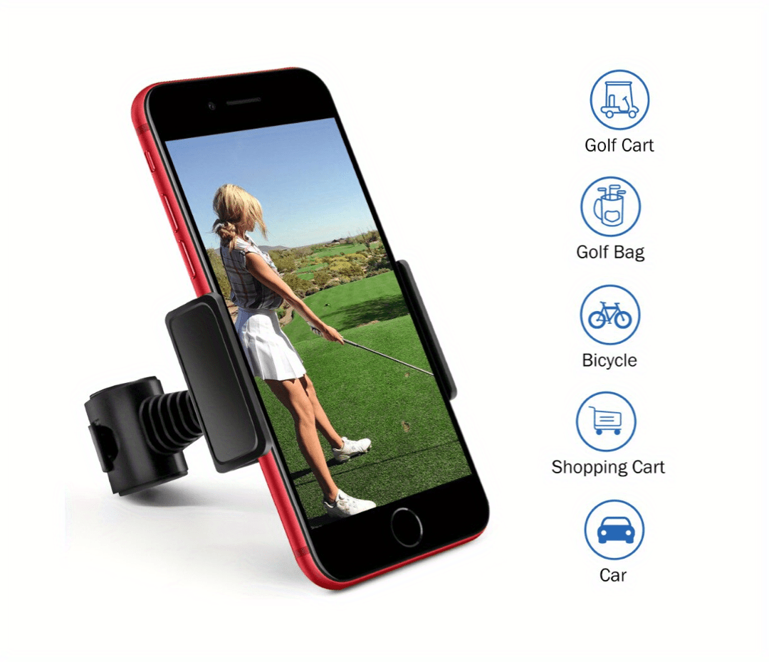 Portable Multi functional Golf Phone Holder Clip Golf - Temu