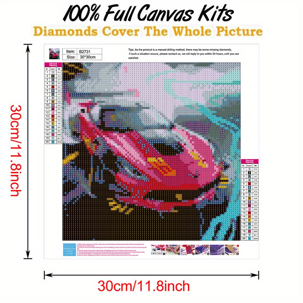 5d Diy Artificial Diamond Painting Car Diamond Painting For Living Room ...