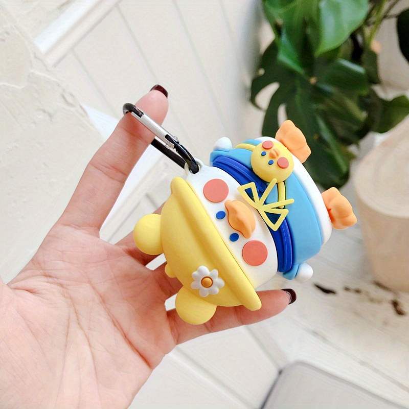 Cute Cartoon 3d Hat Duck Soft Silicone Wireless Headphone - Temu New ...