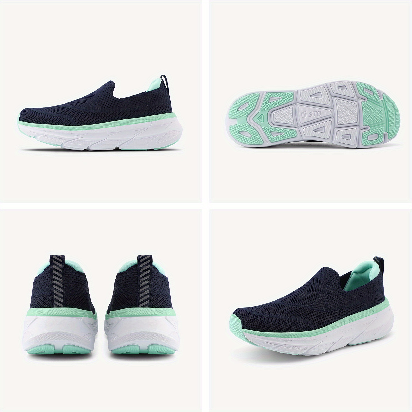 Women's Walking Shoes Flying Woven Breathable Tennis Shoes - Temu United