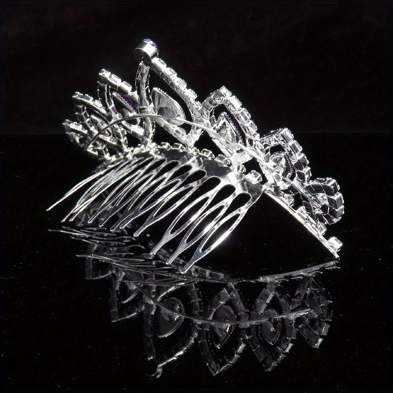 Crystal Rhinestone Headband Bridal Crown Exquisite Head - Temu United ...