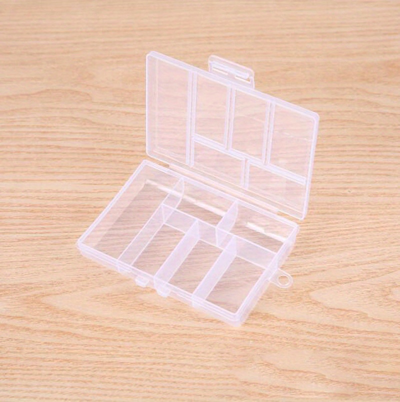 Storage Box Transparent Pp Plastic Small Items - Temu United