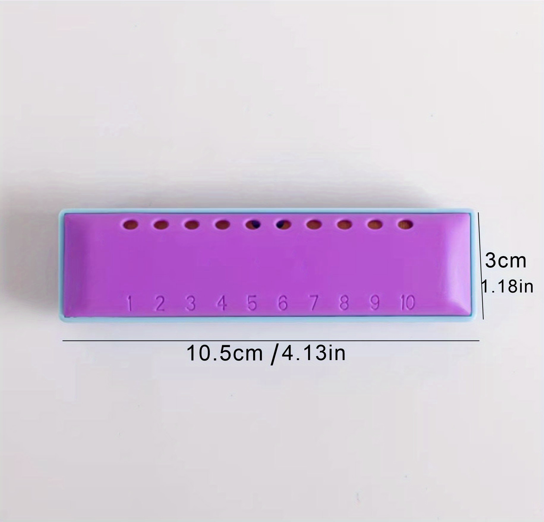 Macaron Harmonica Musical Instrument 10 Holes Beginner Music - Temu ...