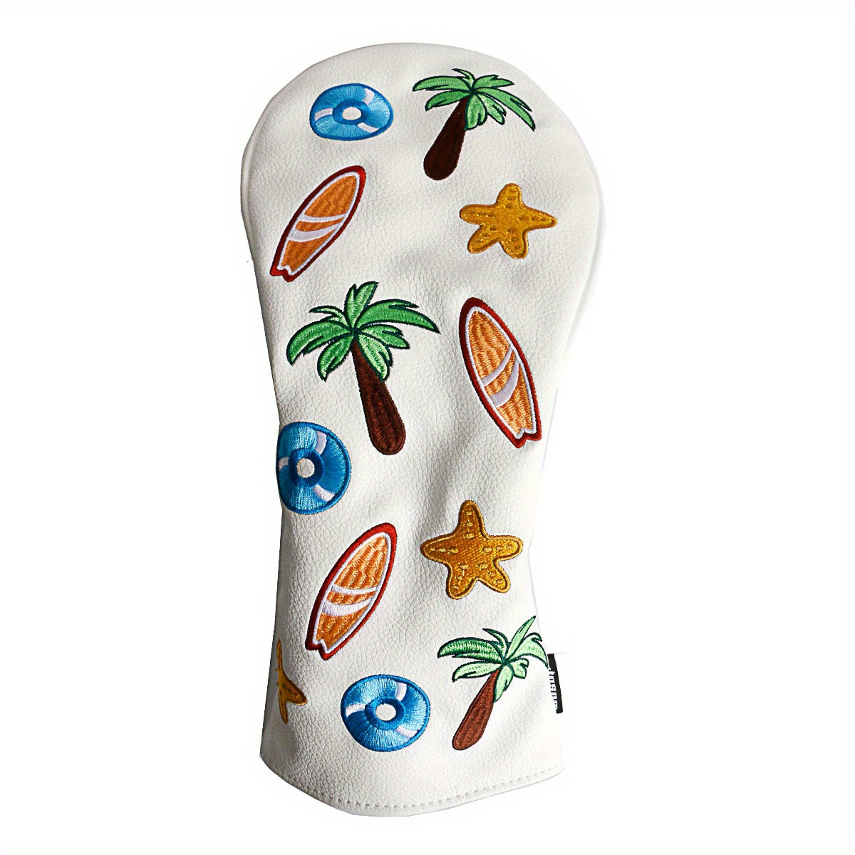 Cool Coconut Tree Pattern Pu Leather Golf Driver Headcover - Temu Canada