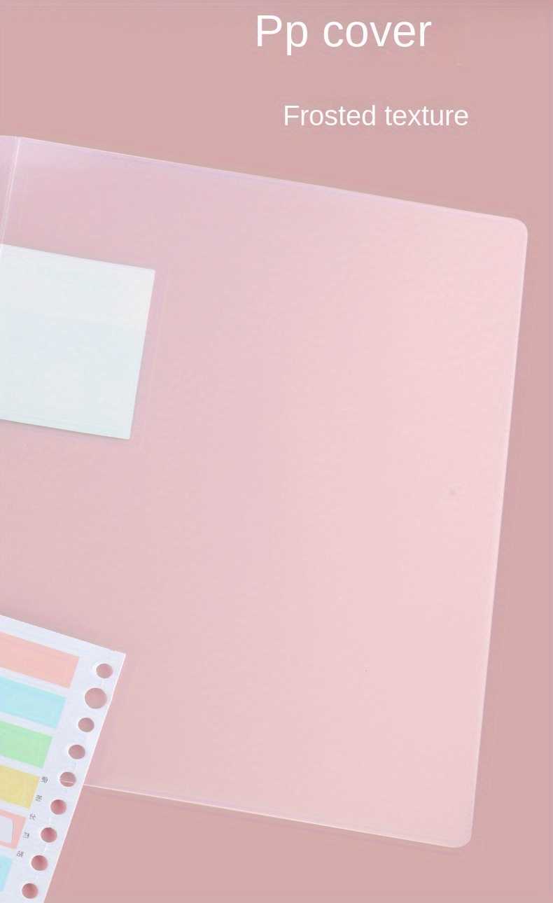 Transparent Coil Loose leaf Book Detachable Simple Student - Temu Australia