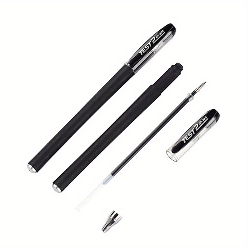 Black Matte Gel Ink Pen Set Extra Fine Point Ballpoint Pen - Temu