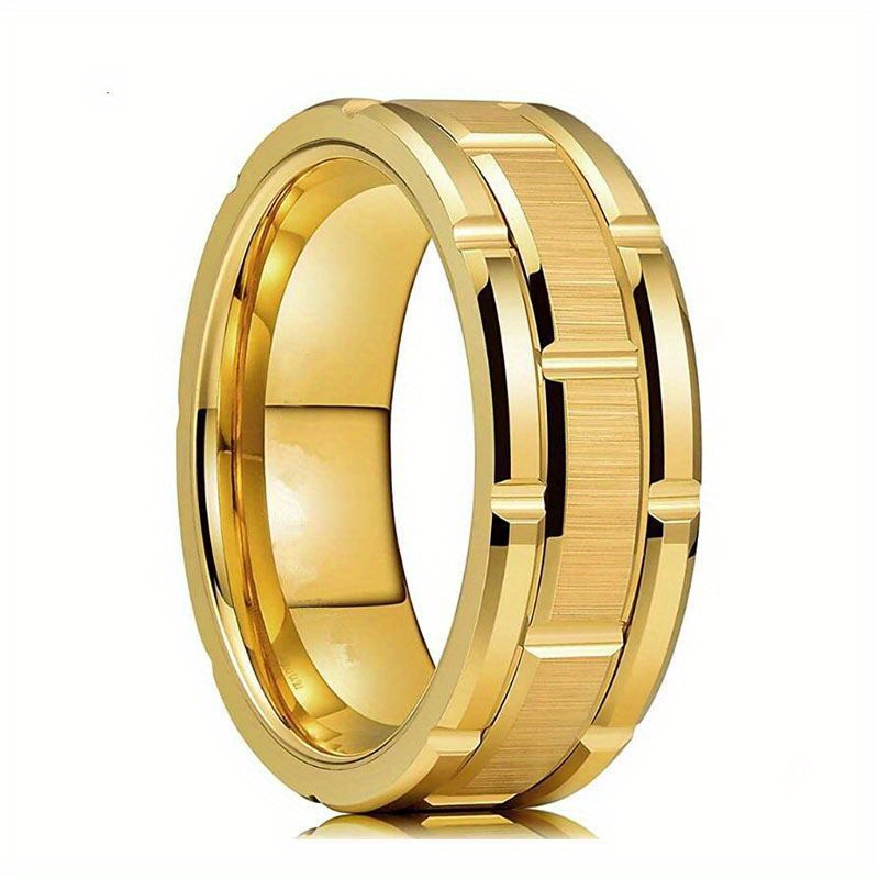 Fashion Black Wedding Steel Ring Men Dragon Fiber - Temu South Africa