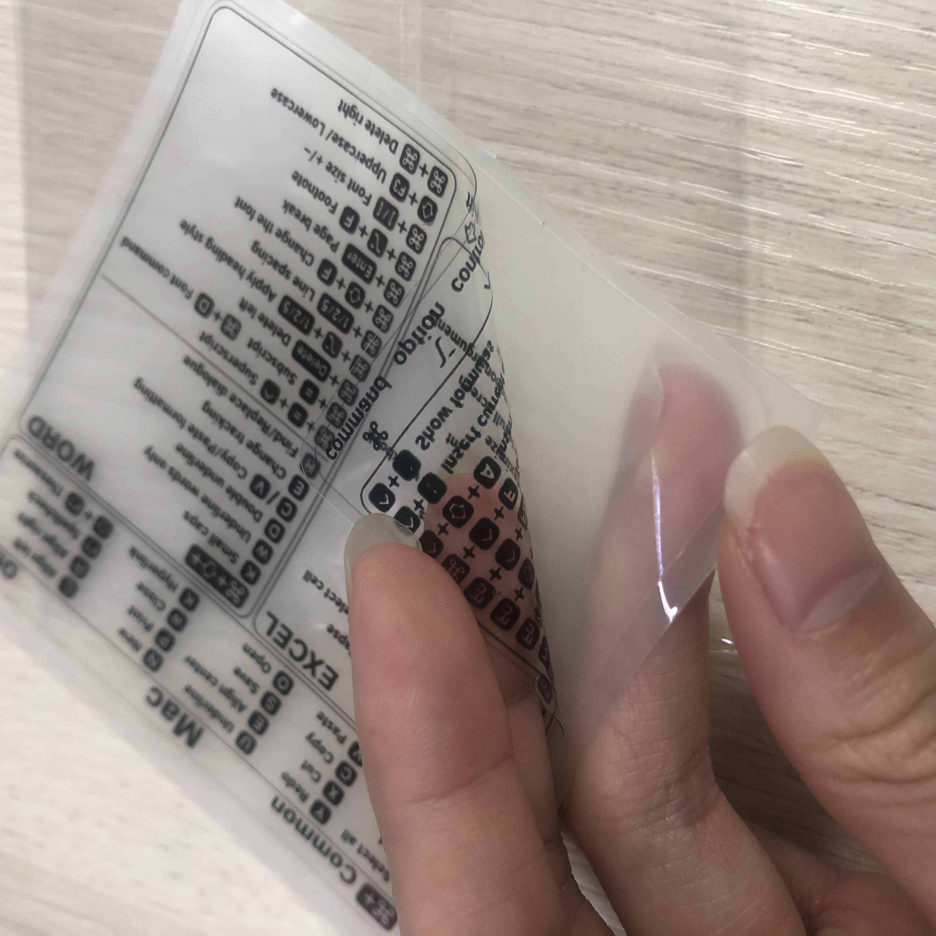 Keyboard Shortcut Sticker Suitable Macbook Laptop Keyboard - Temu ...