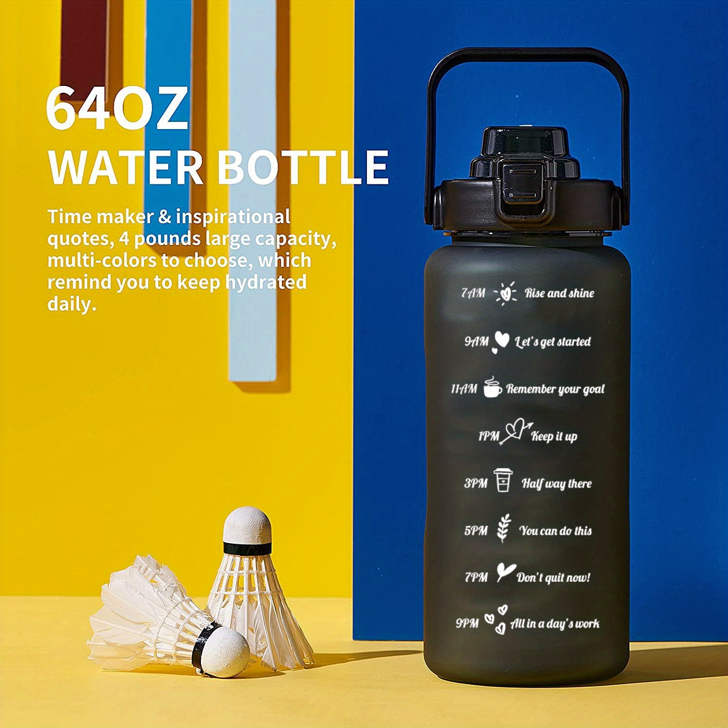 Jug Motivational Time Half - Temu