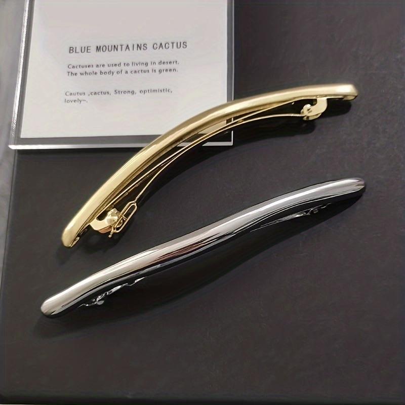 simple decorative hair clip metal special shaped zinc alloy hair clip ...