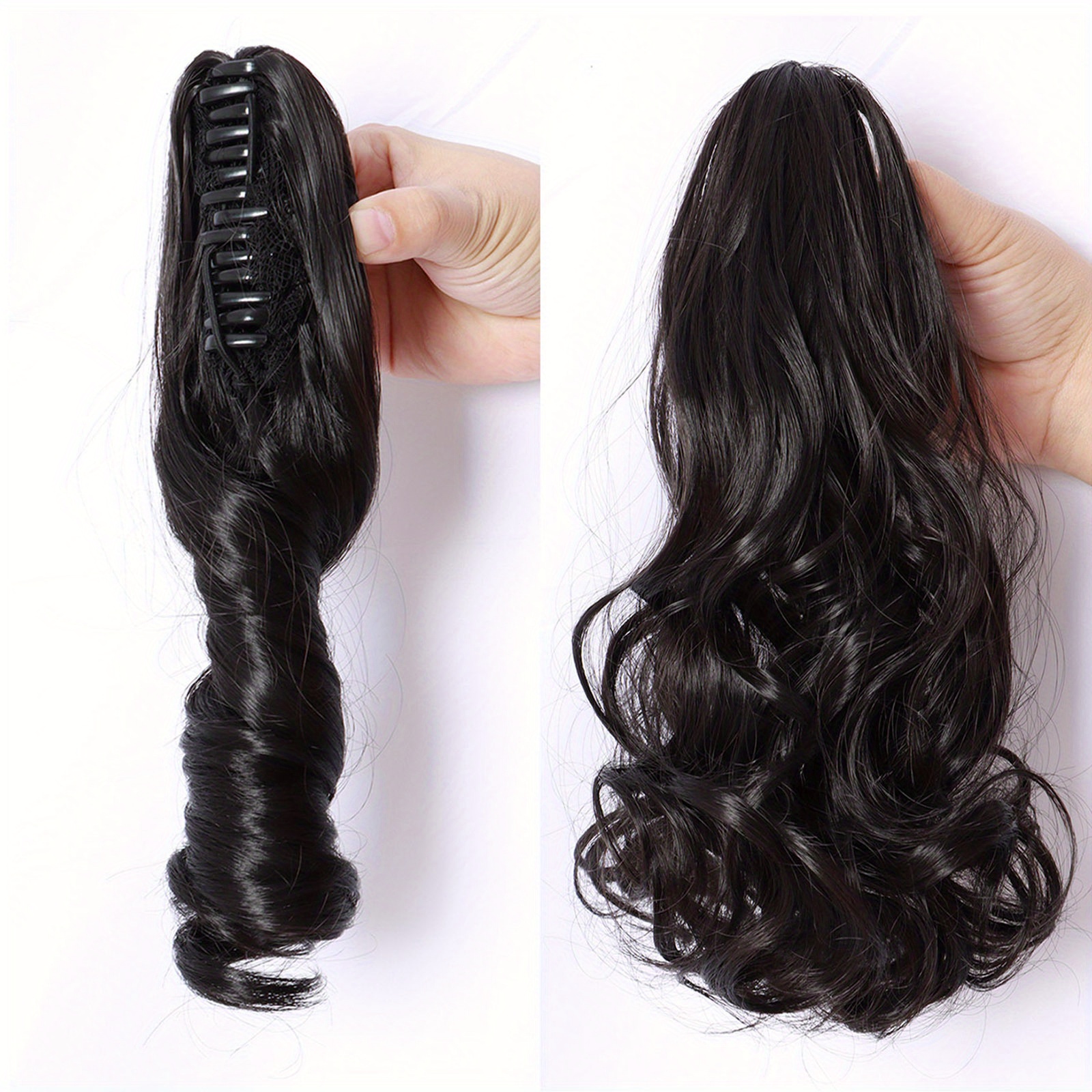 short curly claw in ponytail extensions synthetic - Temu United Kingdom
