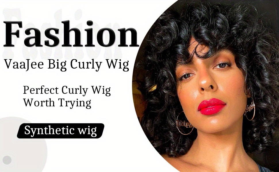 Short Curly Bob Cut Wig Bangs Synthetic Wig Beginners - Temu United