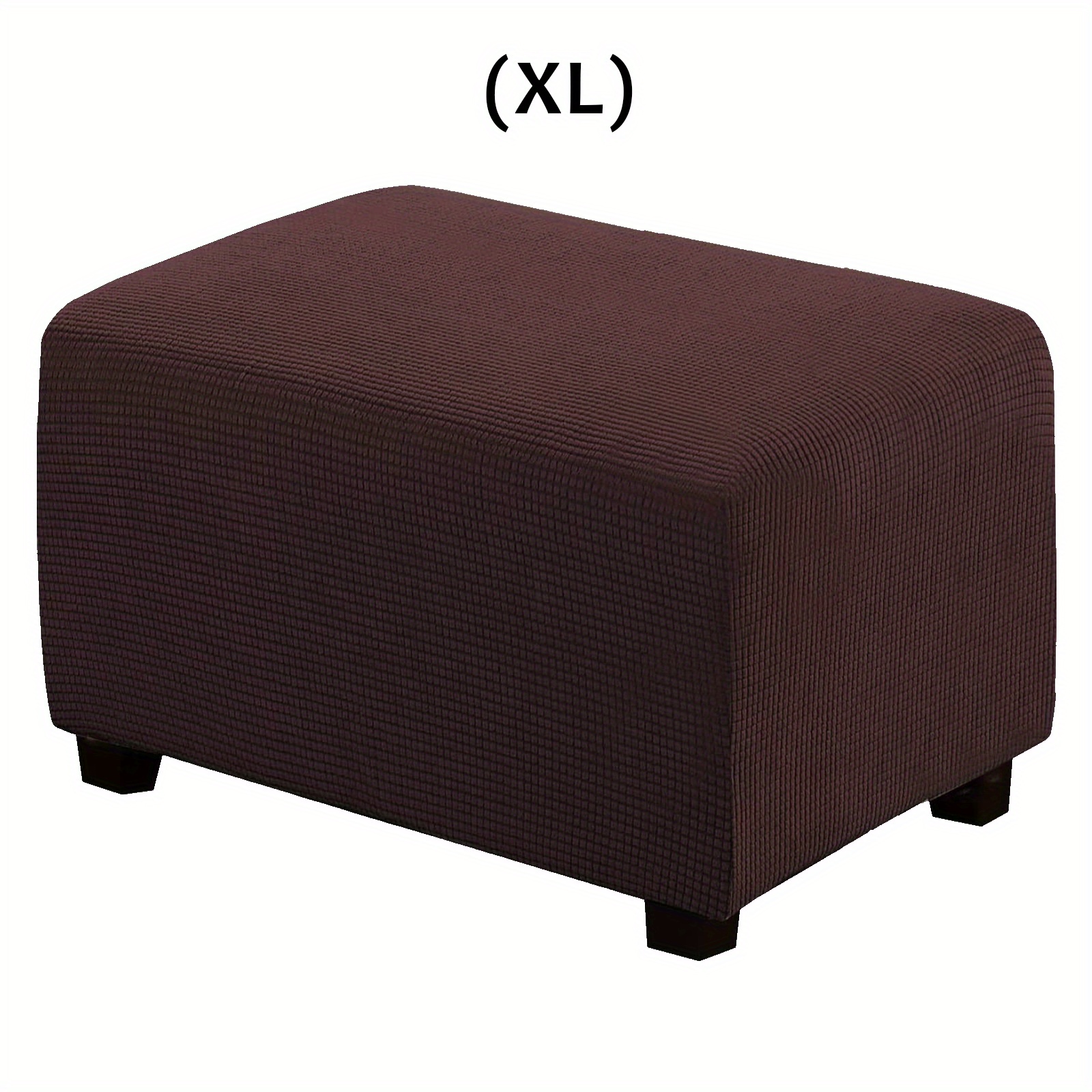 Protect Furniture Ottoman Slipcovers Rectangle Footrest - Temu Netherlands