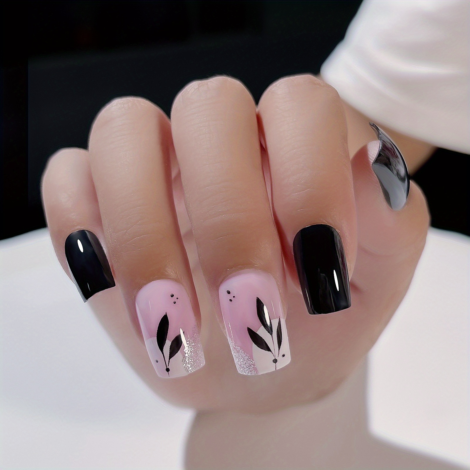 press nails medium square nails nails women girls - {region_name}