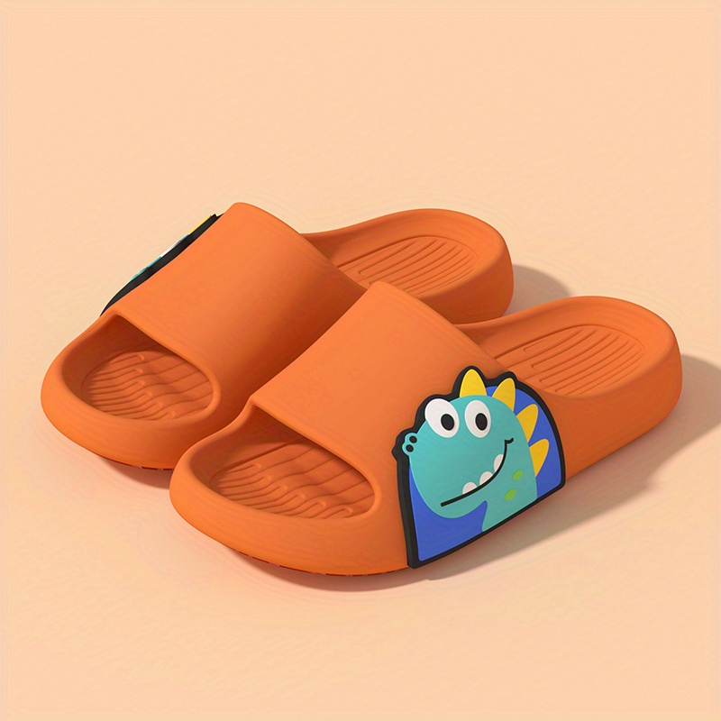 Cute Cartoon Pattern Slides Casual Open Toe Slip Couple - Temu Philippines