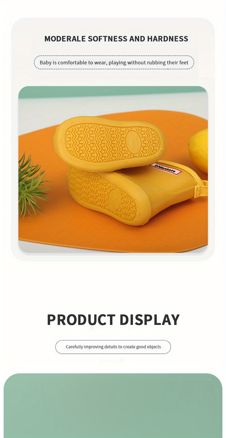 Non slip Rain Boots Boys Girls Perfect Outdoor Activities - Temu New ...