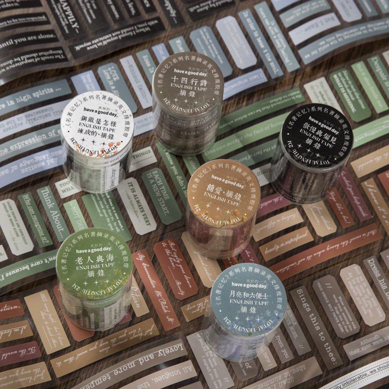 Paper Tape Memory Series Creative Poetry Extract - Temu Ireland