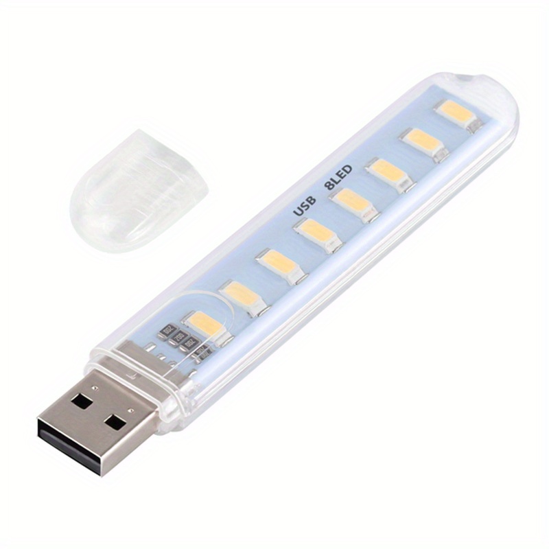 Led Night Light Usb Plug Mini Book Lights Bedroom Decor - Temu Canada