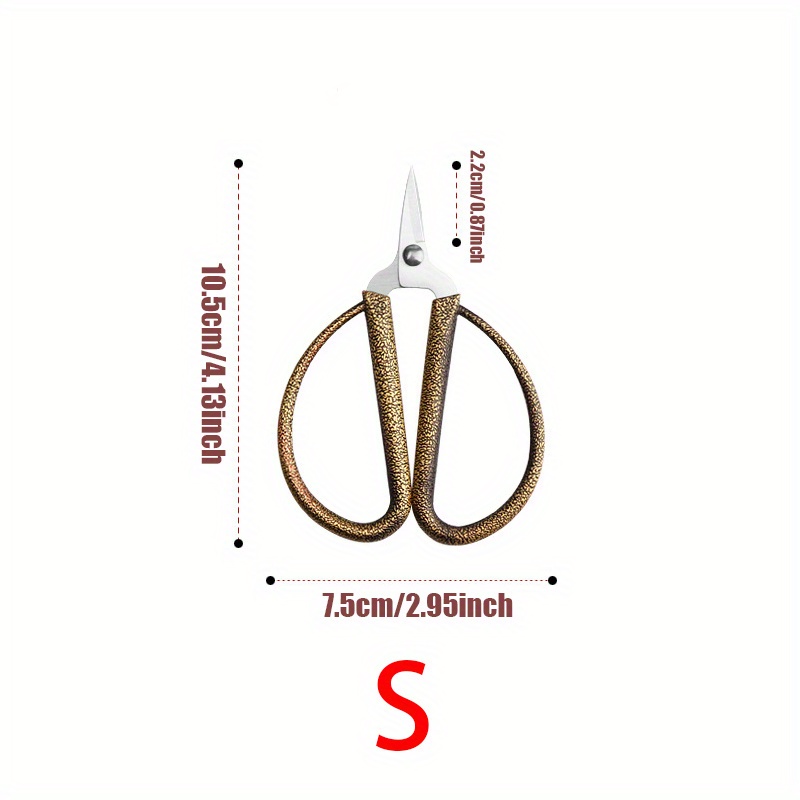 Stainless Steel Sewing Scissors Retro Thread - Temu