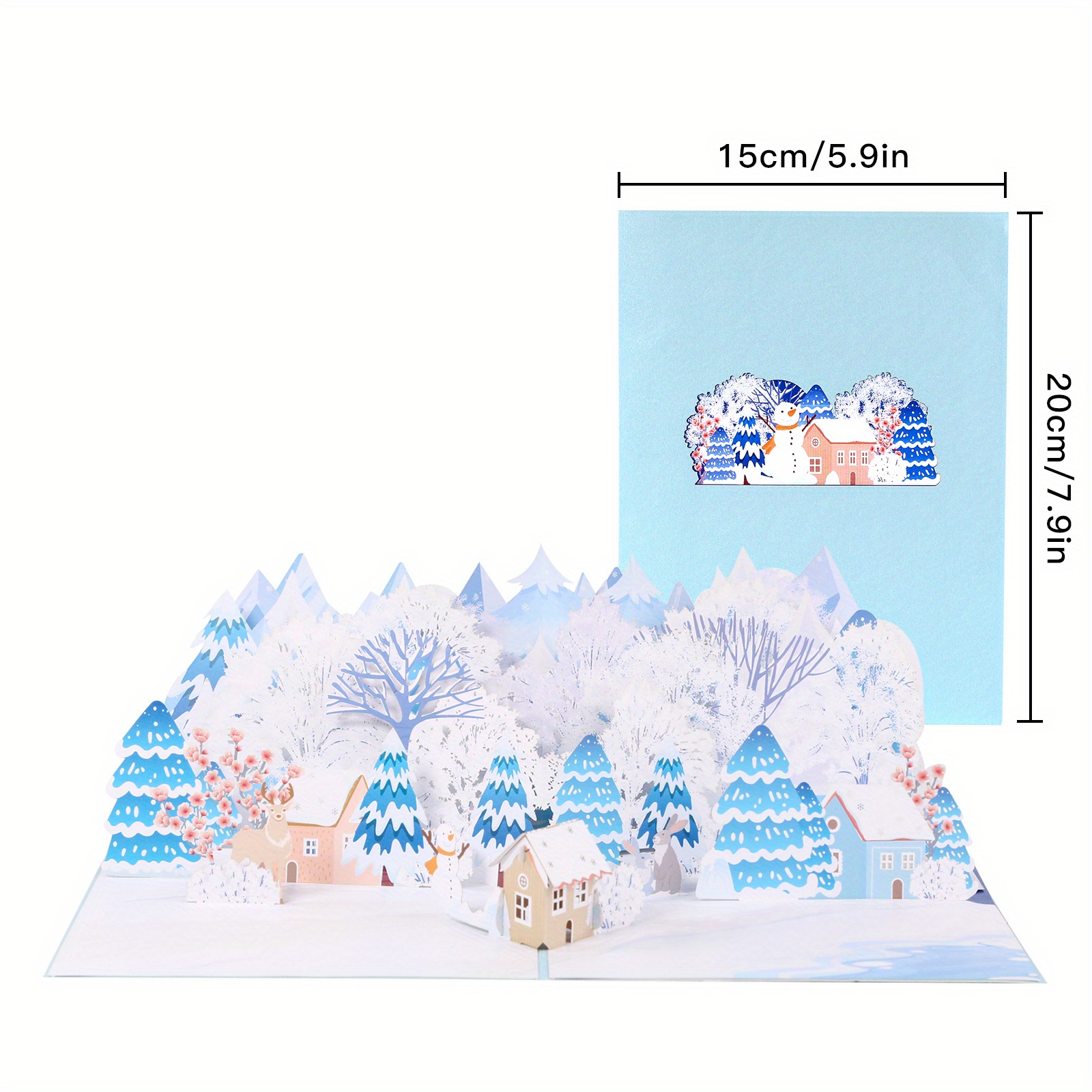 Creative Birthday Greeting Card Handmade Paper Carving 3d - Temu