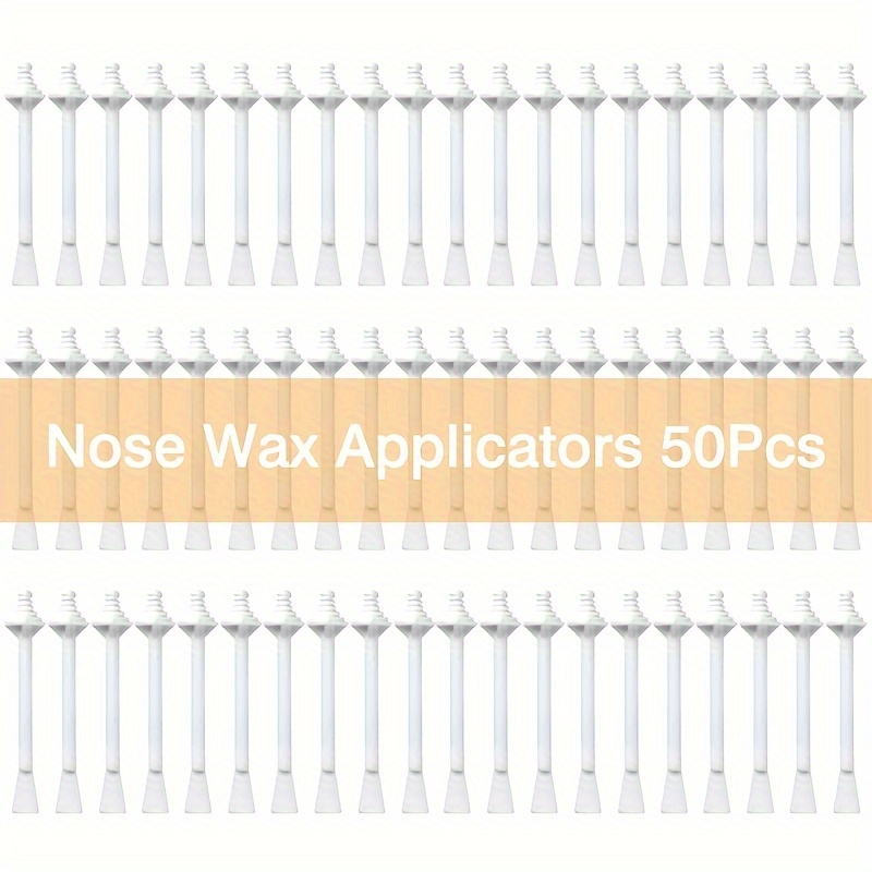 20pcs 50pcs Nose Waxing Sticks Applicators Nose Hair Removal Wax For ...