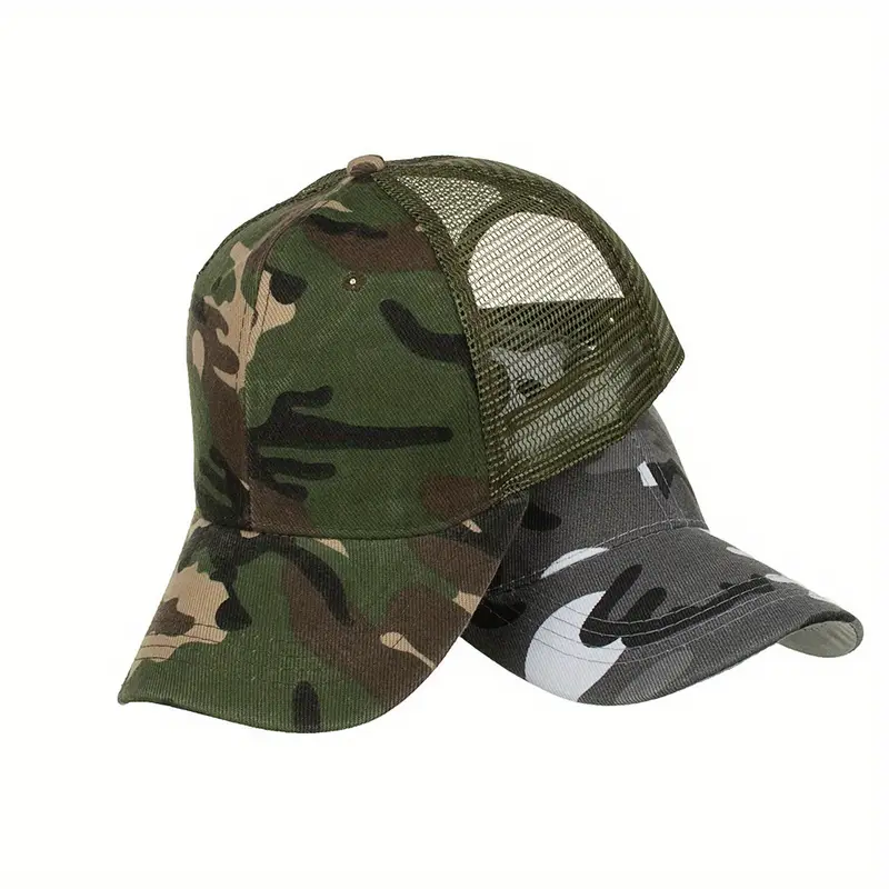 כובע משאית Camo לספורט ופעילויות בחוץ מושלם לדיג קמפינג Temu