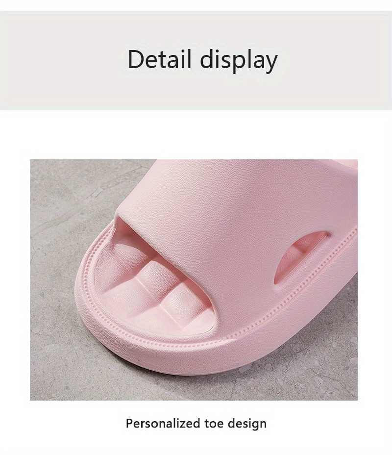 women's slides open toe round toe solid color - Temu United Arab Emirates