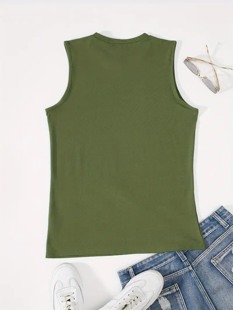 Business Letter Print Top Casual Crew Neck Summer Temu New Zealand