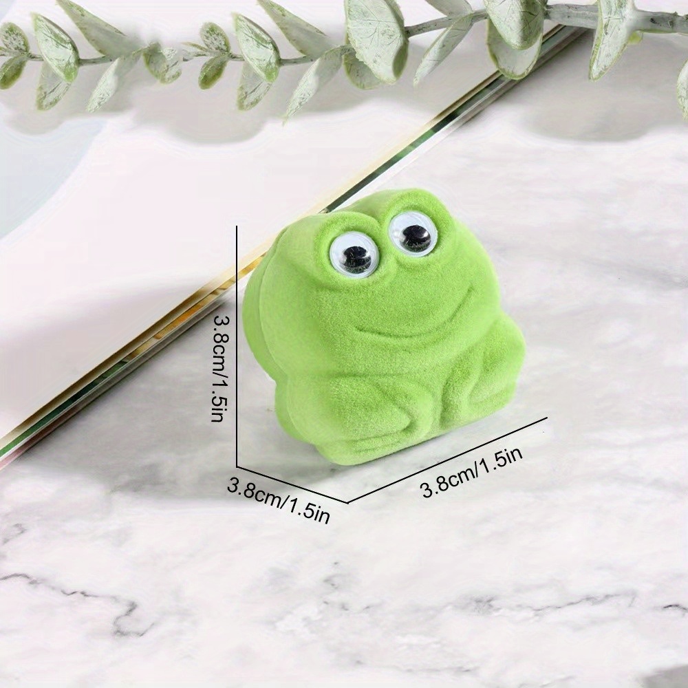 bling frog resin ring cute animal acrylic rings set funny - Temu United ...