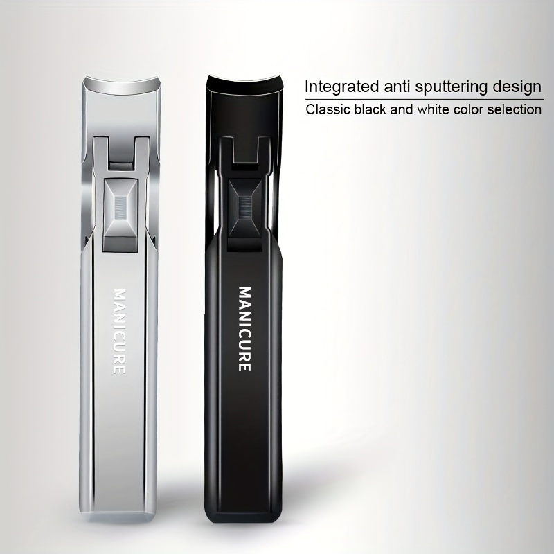 2 Pack Portable Nail Clippers Set Nail Clippers Set Stainless Steel ...