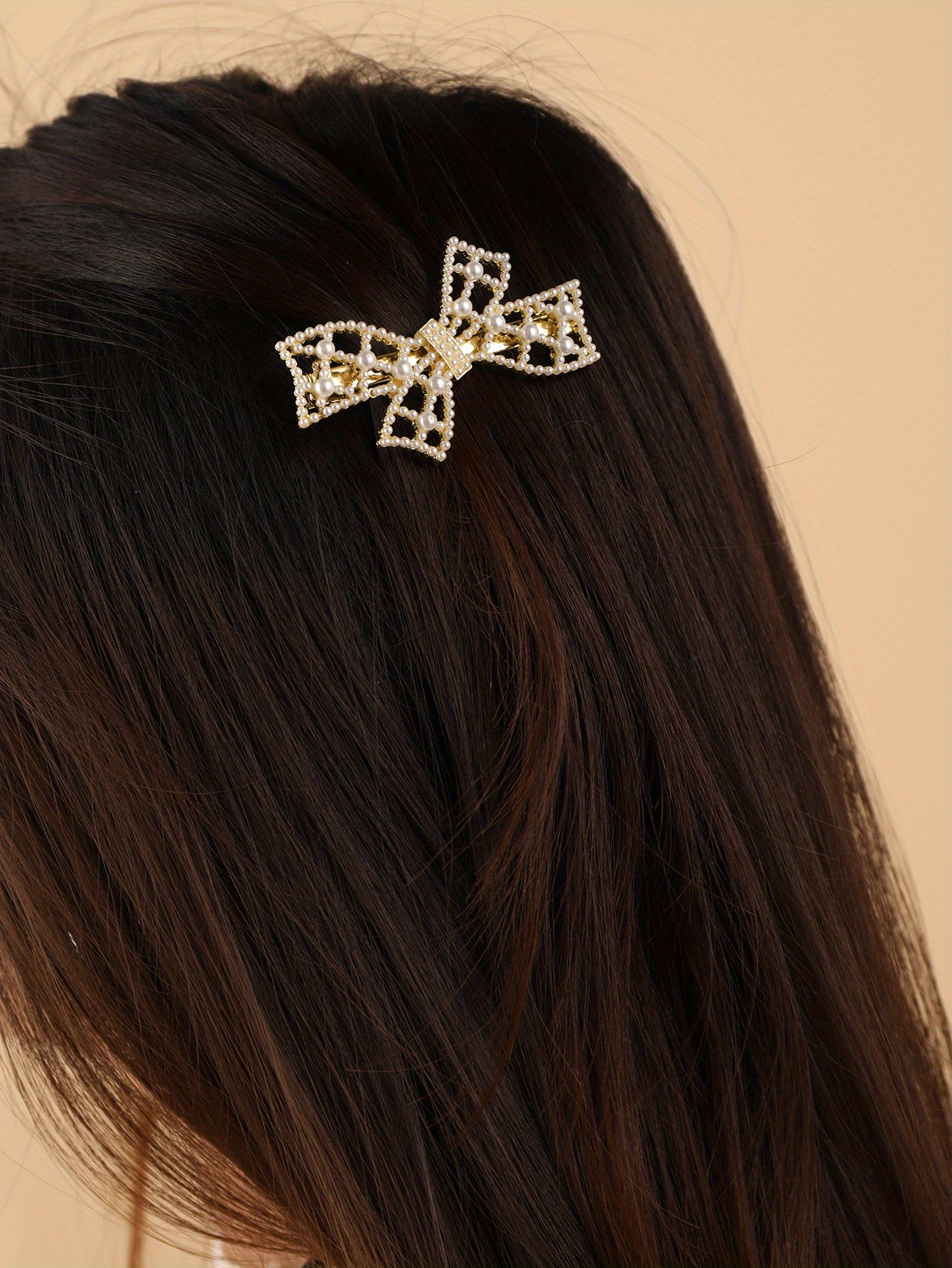X Shaped Pearl Side Clip Hair Clips Hair Pins Bridal Hair Accessories ...