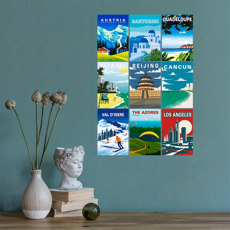 Posters Wall Collage Kit: A Trendy Retro - Temu